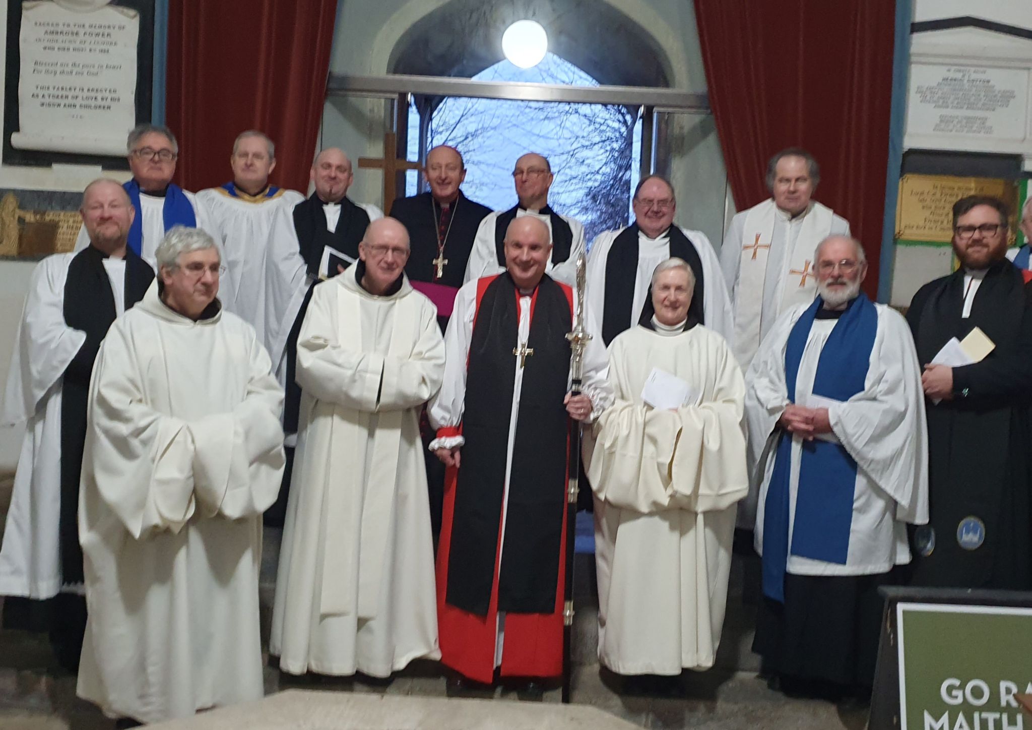 Enthronement in Lismore - Diocese of Cashel, Ferns and Ossory