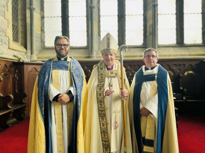 The Reverend William Burke is licensed as a curate assistant in ...